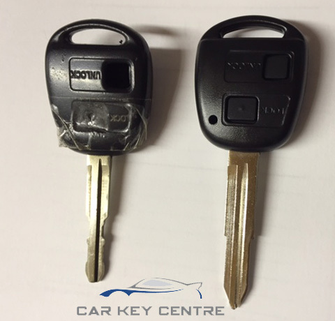 Repair For Toyota 2 button TOY41R Remote Car Key fob New Case Blade MR2 ...