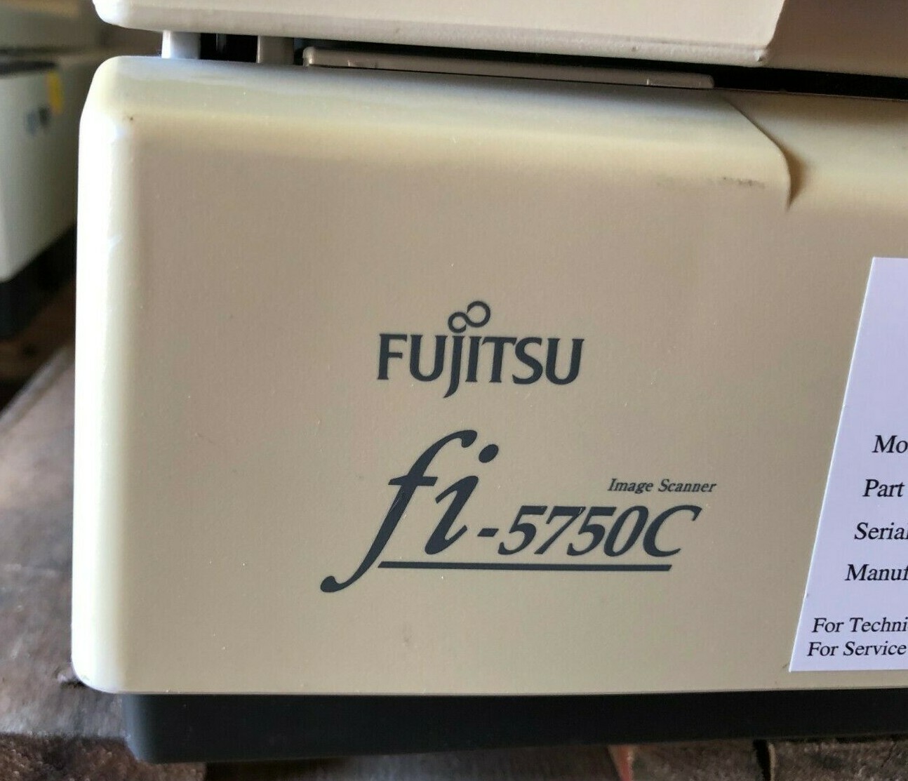 Fujitsu fi-5750C High-Speed Color Duplex Flatbed Swivel Image Scanner ...