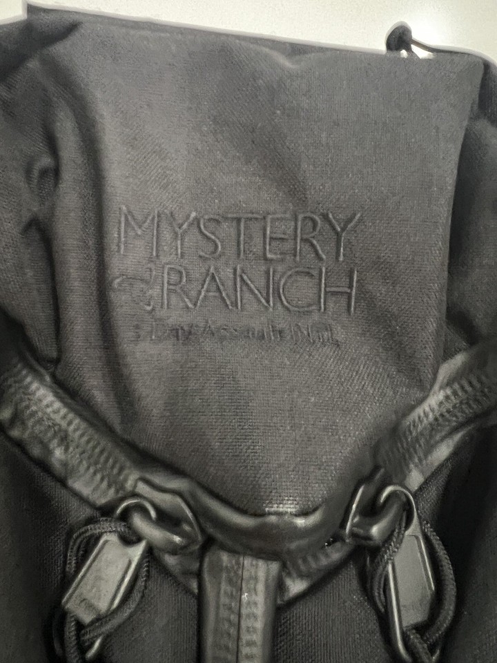 Mystery Ranch 3DAP 3 Day Assault Pack BVS INTL Black Ruck Hiking | eBay
