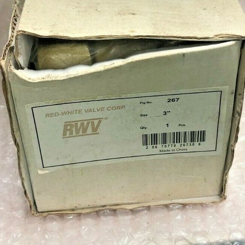 3" Brass Gate Valve 267 , 200 WOG RWV Red White Valve Corp | eBay