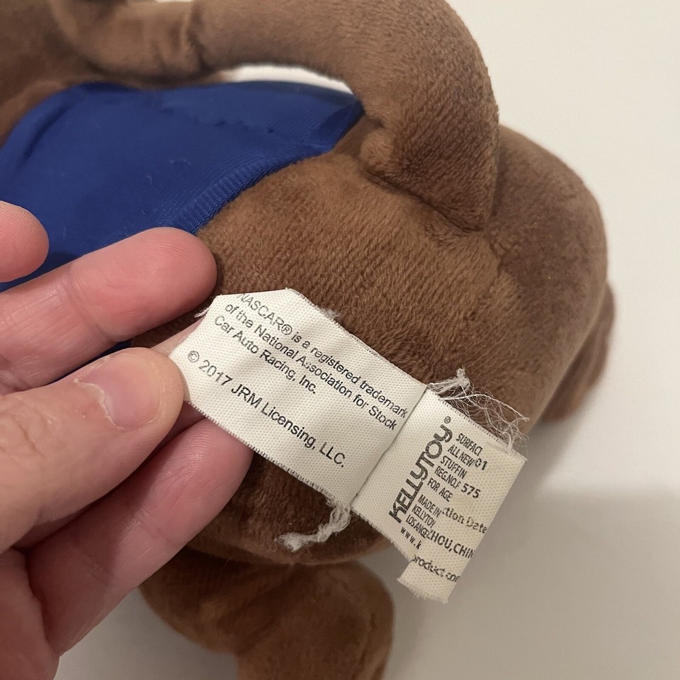 NASCAR #5 Racing 10.5" Plush Monkey KELLYTOY Hendricks Motorsports Blue ...