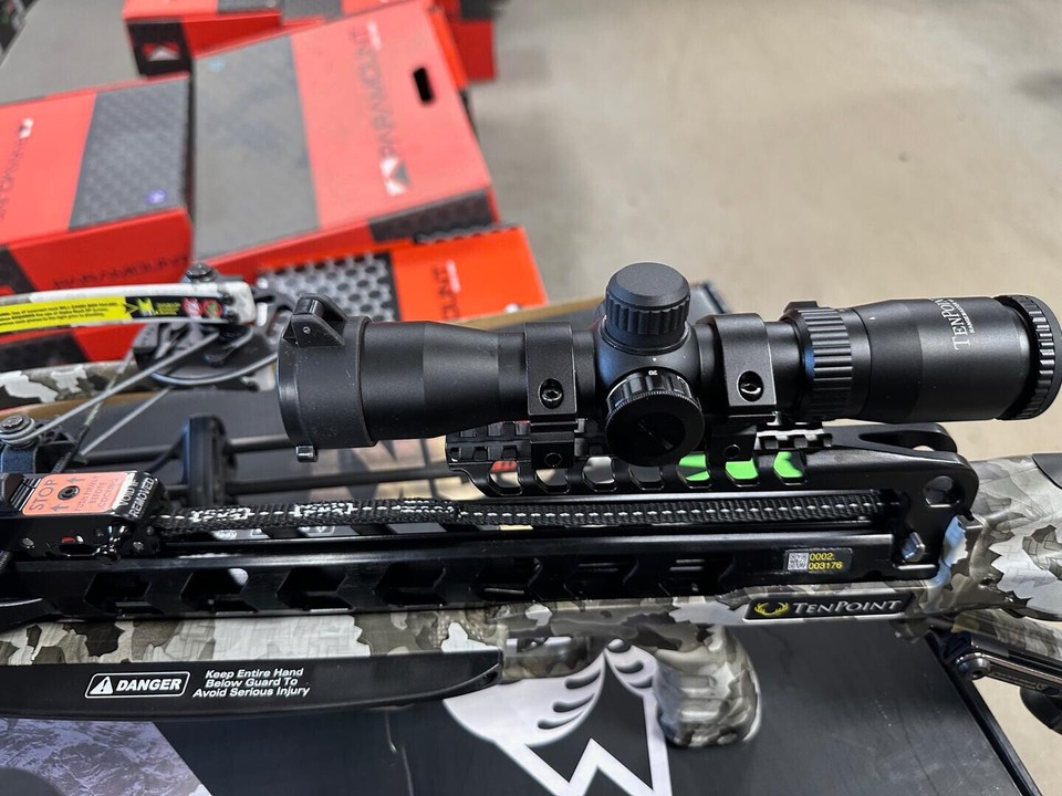 TenPoint Turbo S1 ACUslide RangeMaster Pro Scope Vektra CB22020-7519 ...