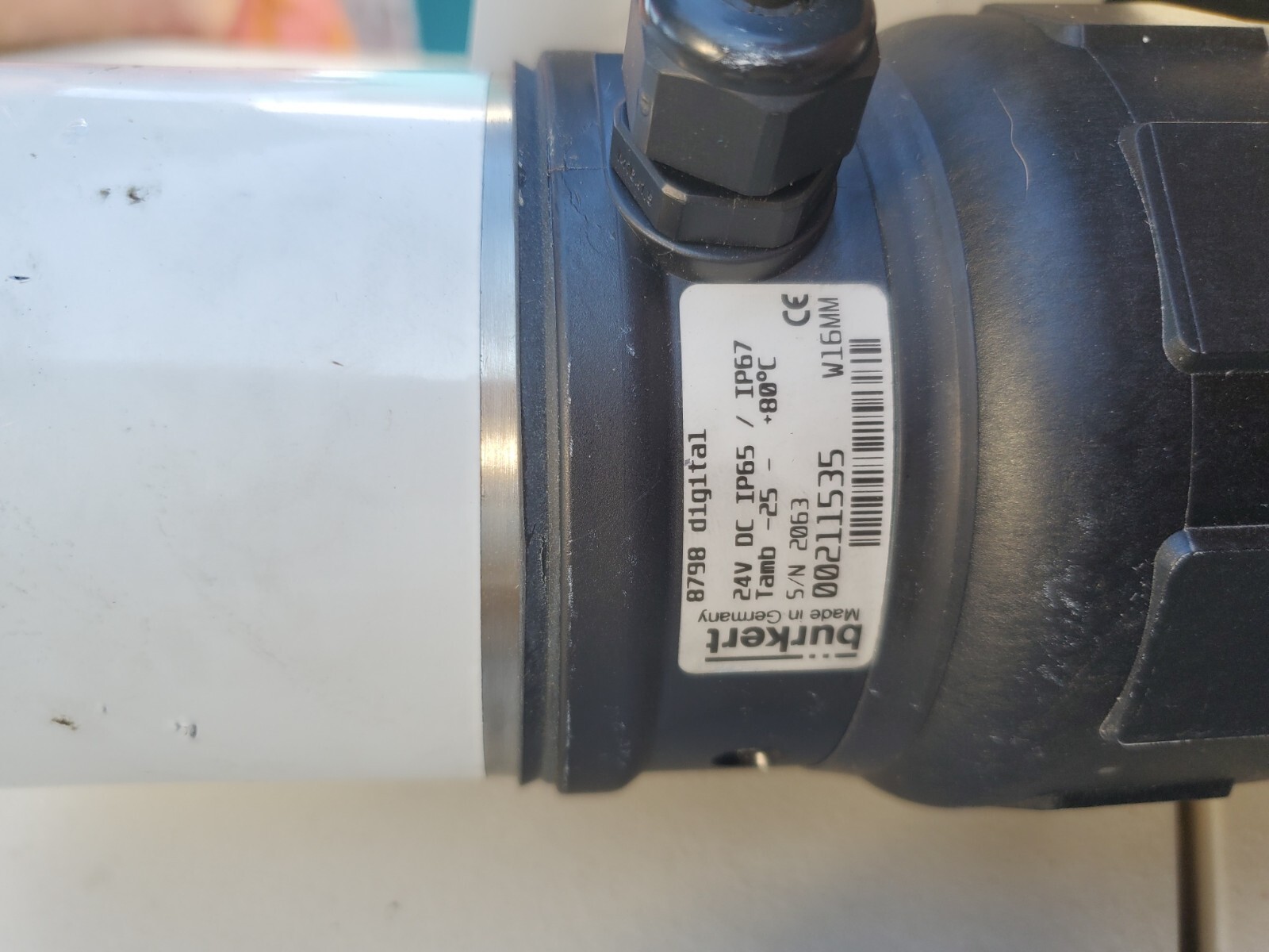 Burkert 00178205 Din 25 valve with 8793 remote & 8798 digital unit | eBay