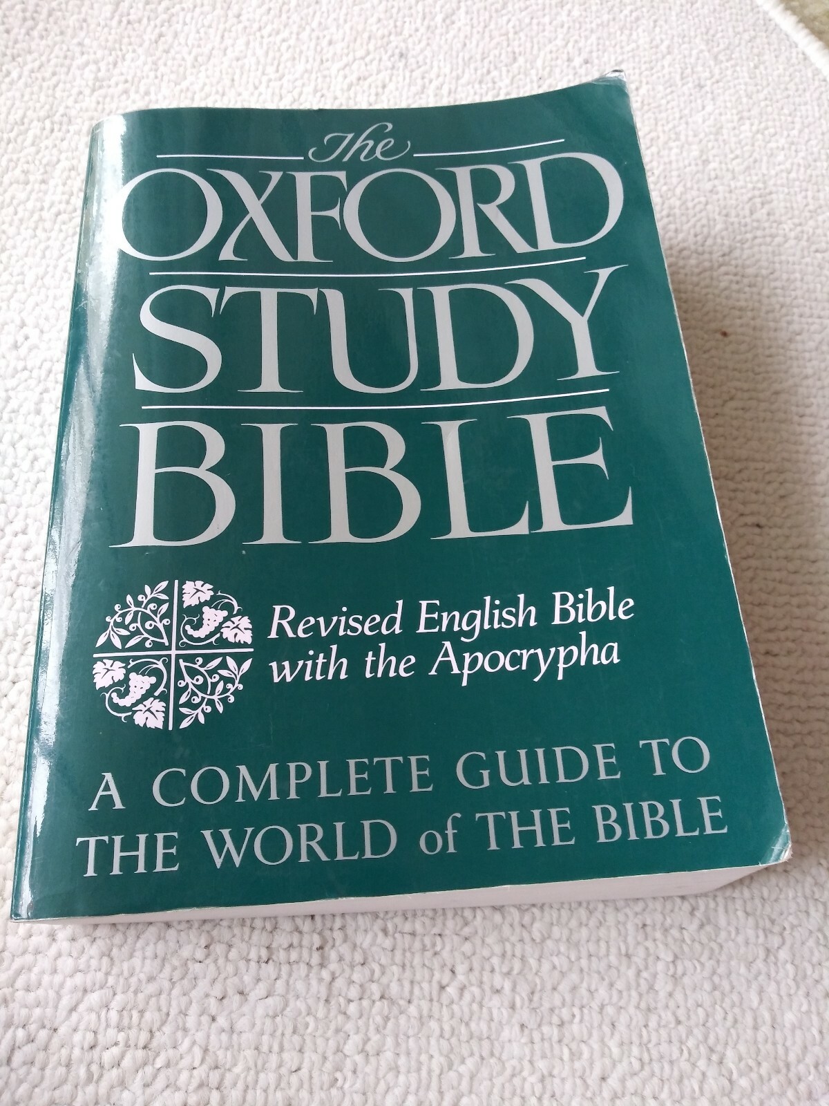 The Oxford Study Bible : Revised English Bible with Apocrypha (1992 ...