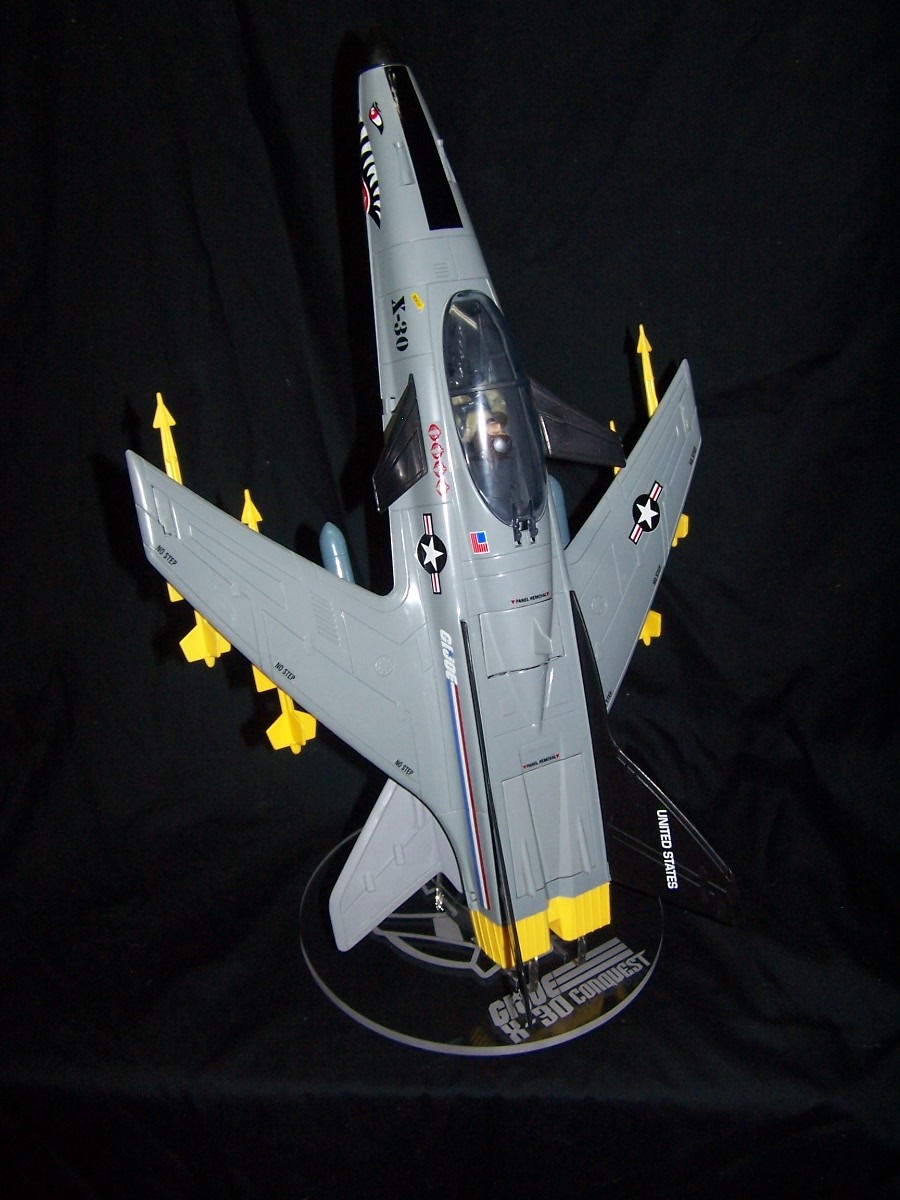 Acrylic display stand for GI Joe X-30 Conquest & Cobra Python Patrol ...
