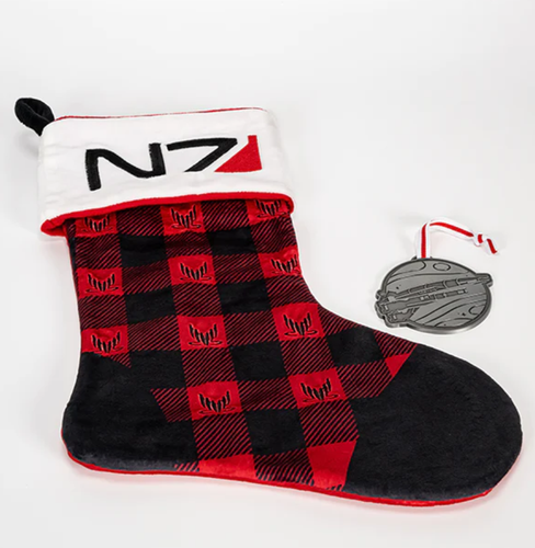 Mass Effect N7 Spectre Christmas Stocking Metal Normandy Ornament ...