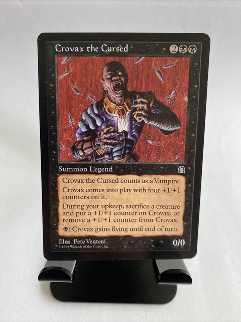 Buy MTG Crovax the Cursed Stronghold 55/143 Regular Rare online | eBay