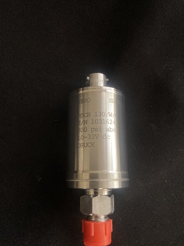 New DRUCK PDCR 130/W/C Calibrated 300 psi 10-32VDC Pressure Sensor ...