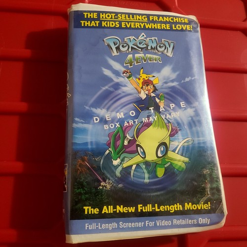 Pokemon 4Ever (VHS, 2003) Demo Tape | eBay