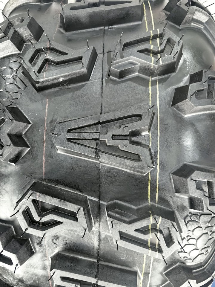 4 Pack ATV Tires 25x8-12 Front & 25x10-12 Rear UTV 4PR Tire All Terrain ...