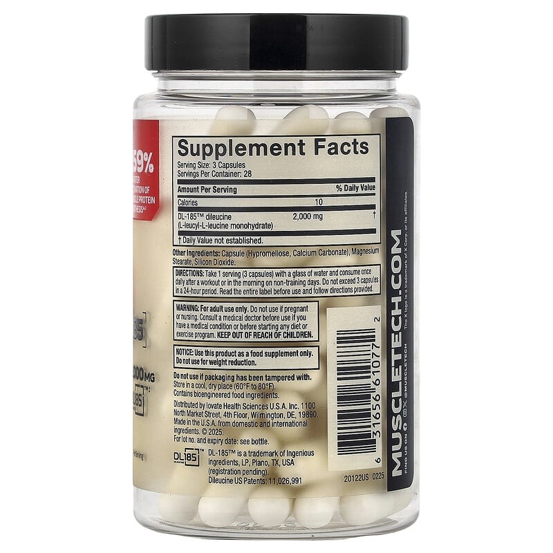 2 X MuscleTech, Peptide 185, 2,000 mg, 84 Capsules (666 mg per Capsule) | eBay