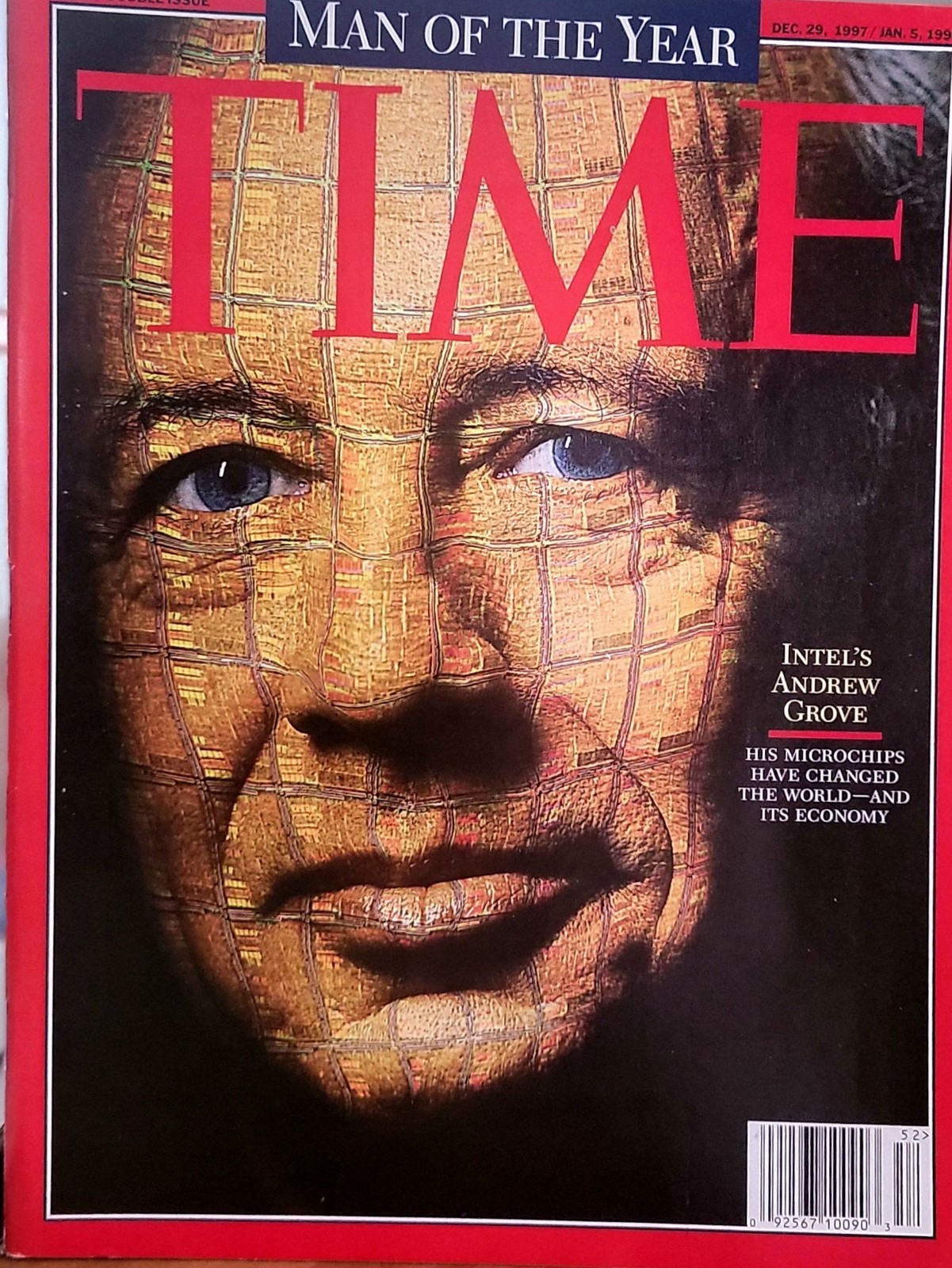 TIME MAGAZINE - Man Of The Year- Intel's Andrew Grove, January 5, 1998 ...