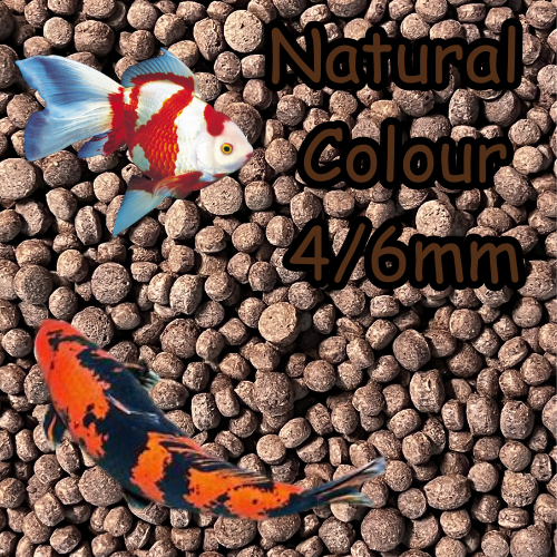 TANKED NATURAL Goldfish & Koi Pellets 16KG 4/6mm Floating Fish Food ...