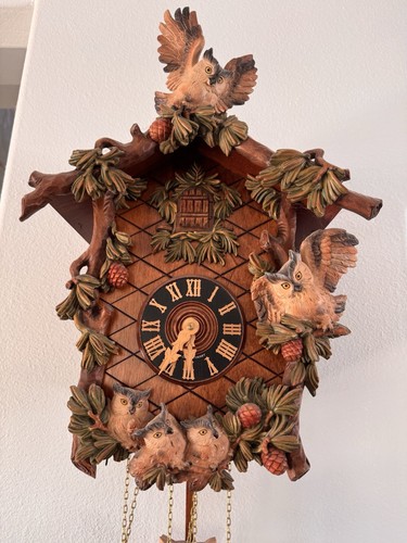 Hand Made German Hoo Hoo Clock | eBay