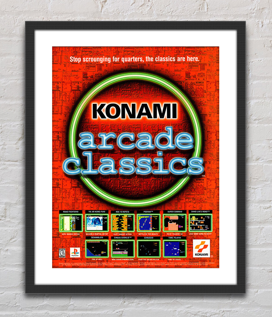 Konami Arcade Classics Playstation - Prix - Photo - Présentation