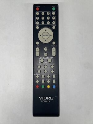 AUTHENTIC VIORE RC2001V REMOTE CONTROL for LC32VF55 LC37VXF60PB ...