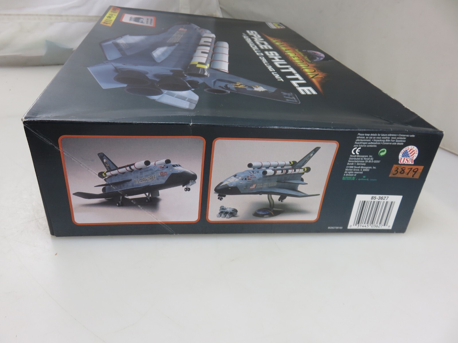 Revell Armageddon SPACE SHUTTLE WITH ARMADILLO 1/144 Scale Model Kit 85 ...