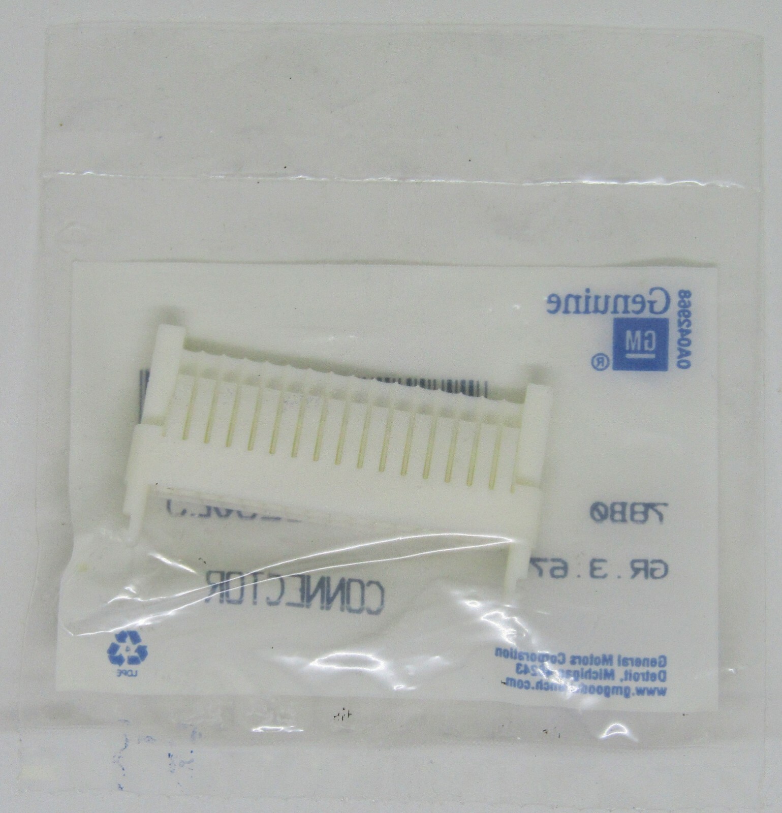 NEW GENUINE GM GENERAL MOTORS OEM CONNECTOR PART NO. 12129025 | eBay