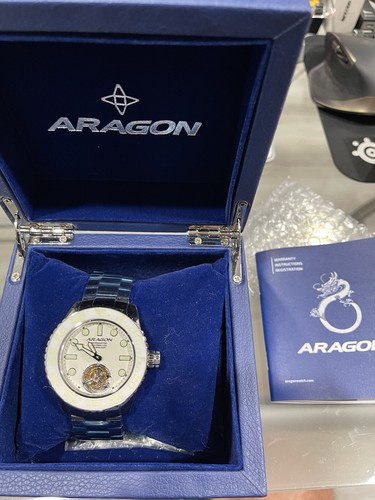 Aragon Divemaster Tourbillon Men's Watch White A488 21/50 Limited ...