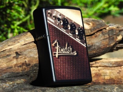 Zippo Lighter - Fender Guitar Amp - Stratocaster - Telecaster ...