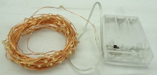 LED Copper String Lights 100 LED 33ft Waterproof Decorative Christmas ...