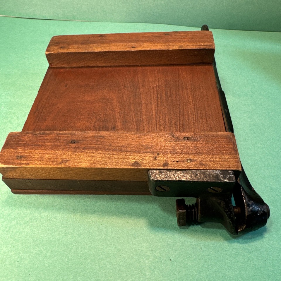 Small Antique Diamond Paper Cutter Patent Jan 1895 Milton Bradley ...