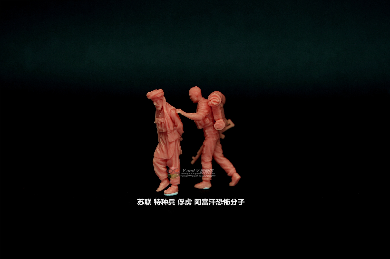 3D Printed 1/72 Soviet Special Forces Captive Afghan Terrorists 2 ...