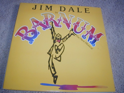 Jim Dale Barnum Broadway Musical Soundtrack LP CBS 1980 Glenn Close | eBay