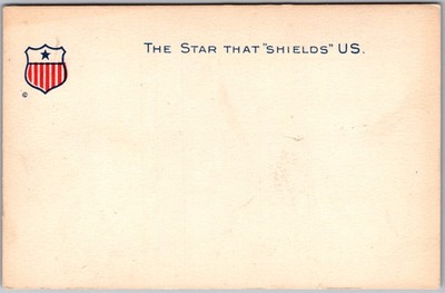 Antique Postcard 'liberty Shield Emblem Of The USA Circa 1910s' US ...