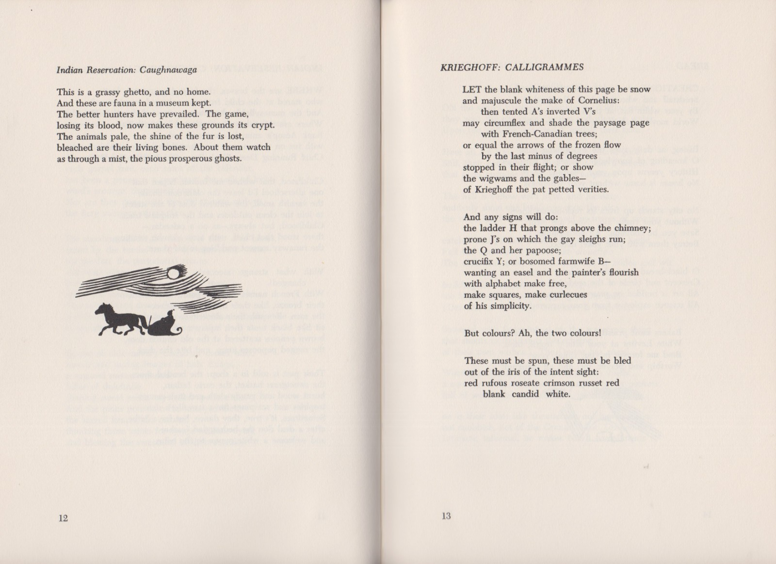 A.M. Klein,The Rocking Chair,poems of Quebec,ills by Thoreau MacDonald ...