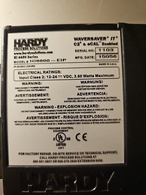 Hardy Process Solutions Wavesaver IT Gateway Module Hardy HI6600-EIP ...