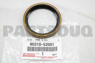 9031052001 Genuine Toyota SEAL, OIL (FOR REAR AXLE SHAFT), RH/LH 90310 ...