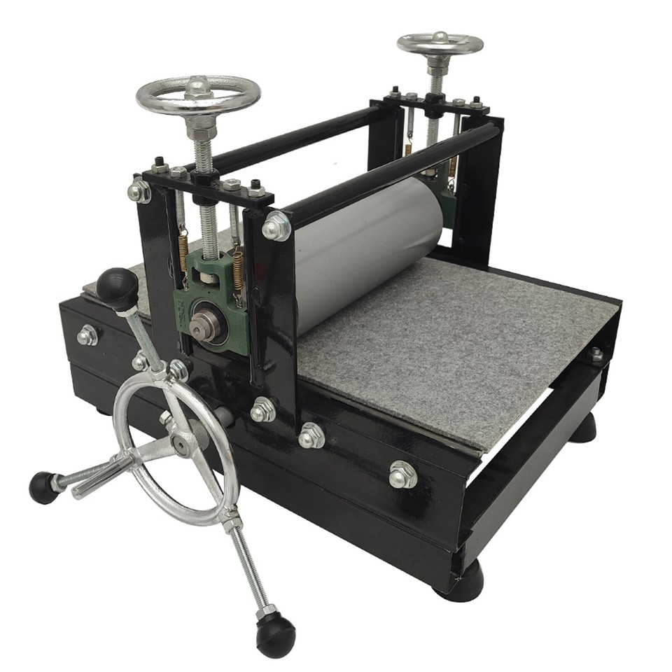 19.7*12.6in Tabletop Printmaking Machine Portable Slab Roller Engraving ...