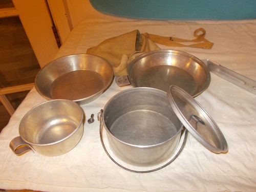 Vtg Official Boy Scout Cook Kit with Cover | eBay