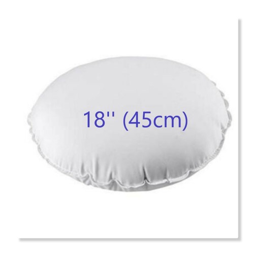 Round Hollowfibre Cushion Inserts – Soft Circle Pillow Pads 16" 18" 20 ...