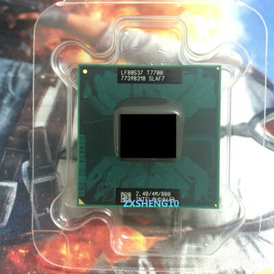 Intel Core 2 Duo T7700 CPU 2.4 GHz 4M 800 SLAF7 Socket P Laptop ...