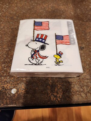 Snoopy Woodstock Independence Day July 4 Napkins | eBay