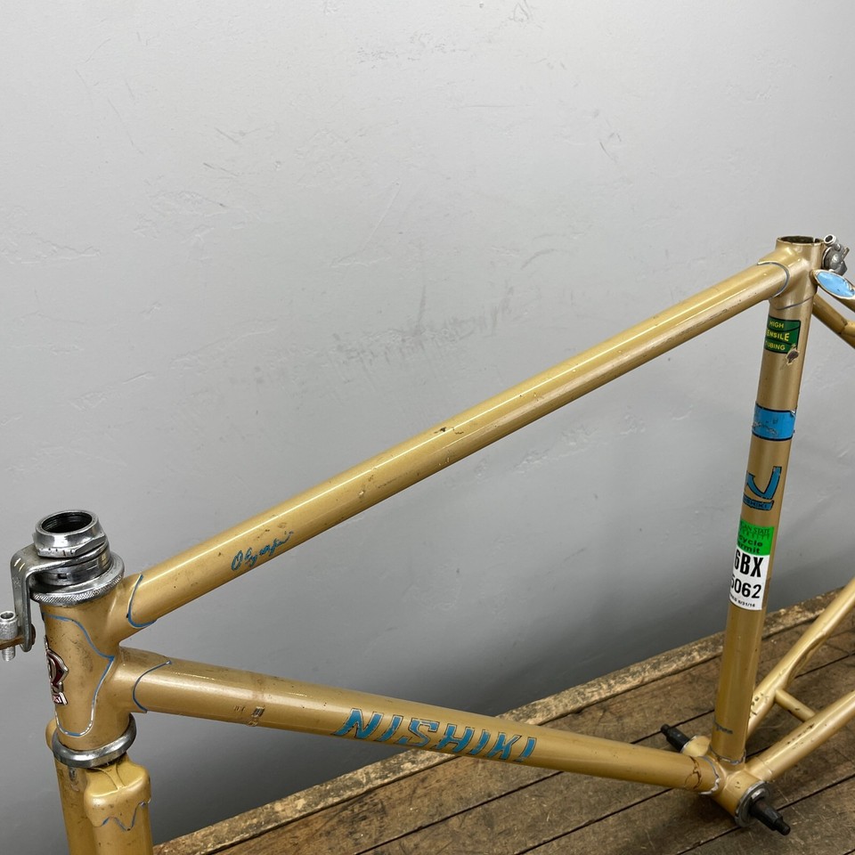 Vintage Nishiki Olympic Frame Set 49 cm Small Japan Steel 126 Lugged ...