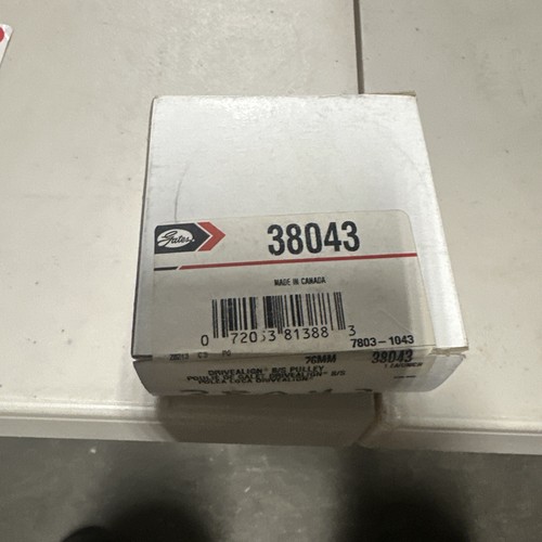 New Idler Pulley Gates 38043 | eBay