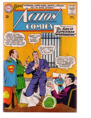 ACTION COMICS #306 1963-SUPERMAN-DC COMICS-KRYPTONITE VG+ | eBay