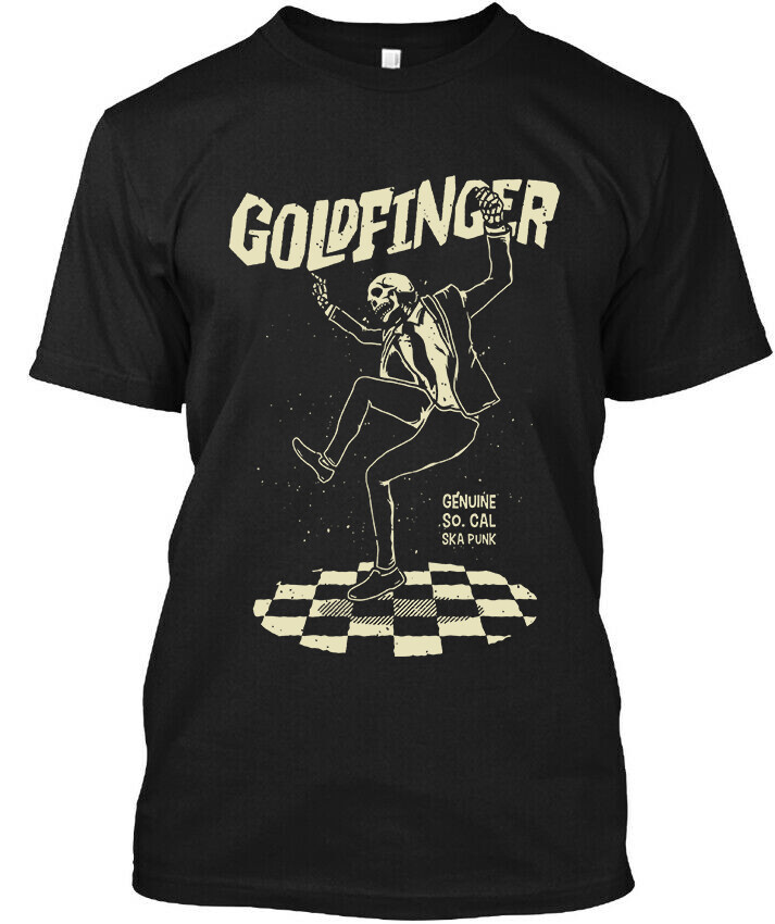 NEW Goldfinger American Music Group Graphic Vintage Retro Logo T-SHIRT ...
