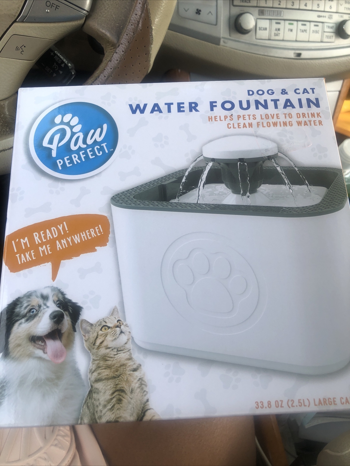 Paw Perfect Pet Water Fountain - Automatic Watering Fountain for Dogs ...