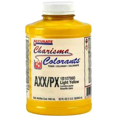 Accurate Charisma Colorant/tint Axx/px-light Yellow 1 Qt | eBay