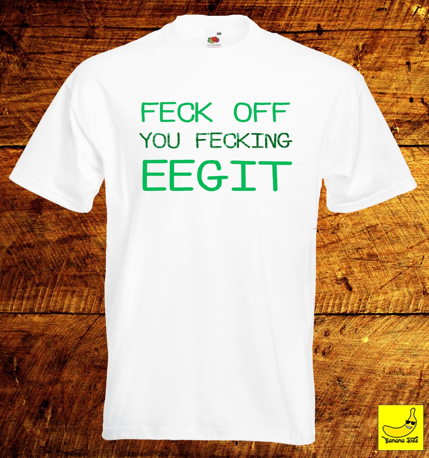 Fecking Eegit Funny St Patricks Day Irish T-Shirt Novelty Paddy Gift ...