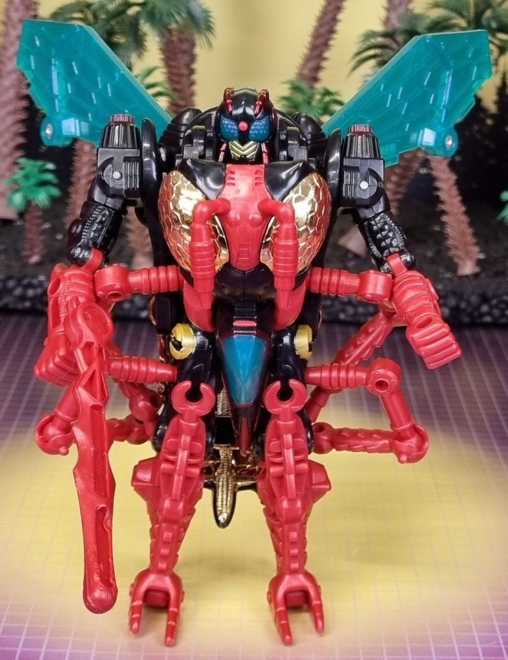 Vintage Kenner Transformers Beast Wars Predacon Transmetal Waspinator ...