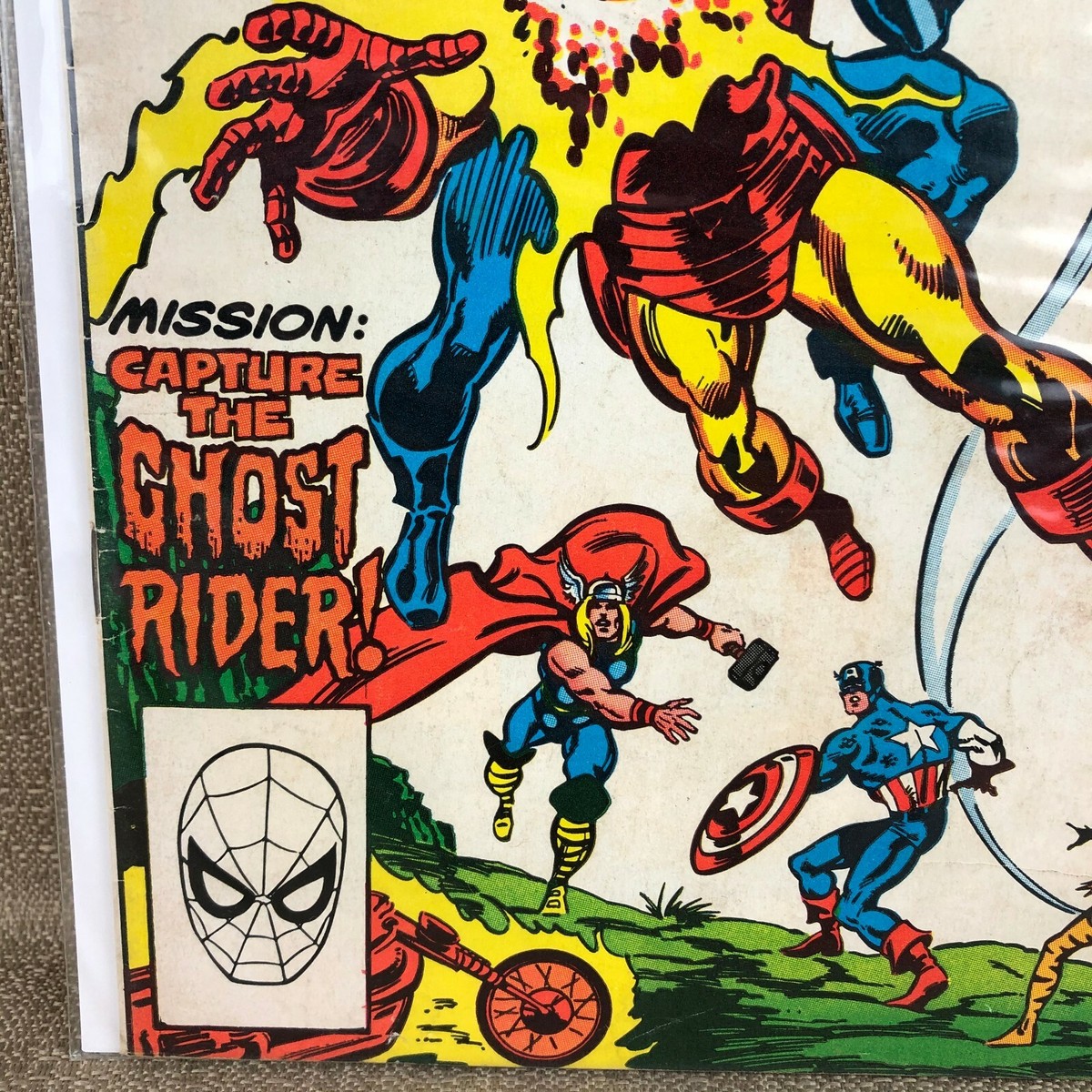 Ghost Rider Vs Thor In The Avengers 1963 214 Ghost