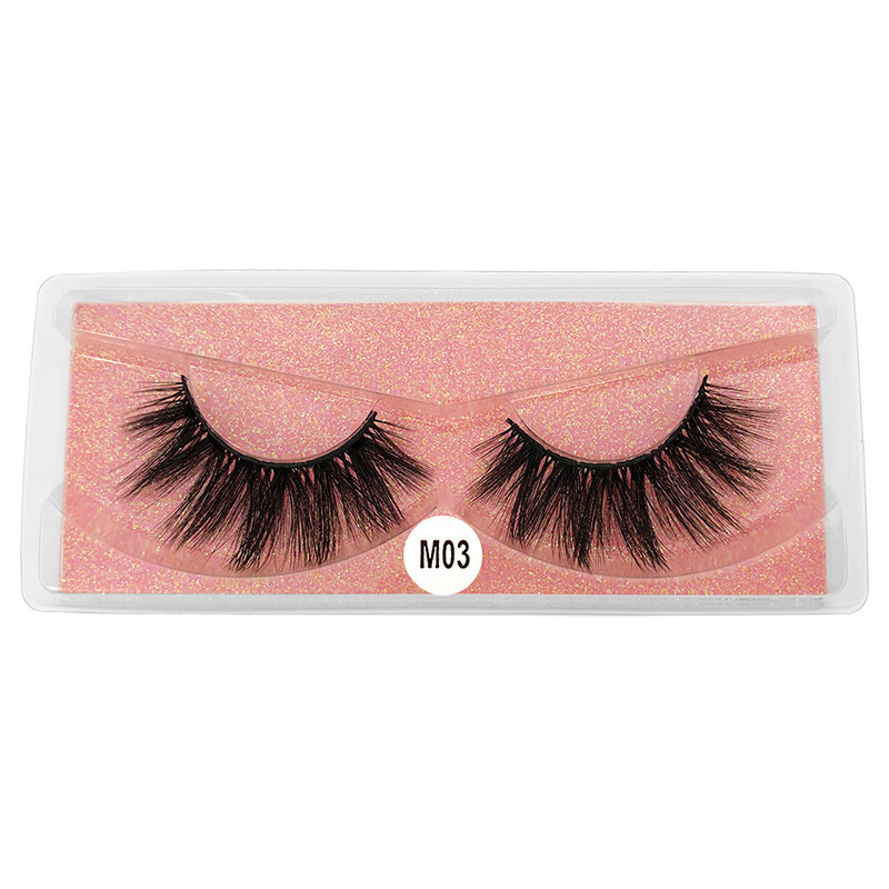 Mink Eyelashes Wholesale Natural Lashes Bulk Volume Dramatic Fake ...