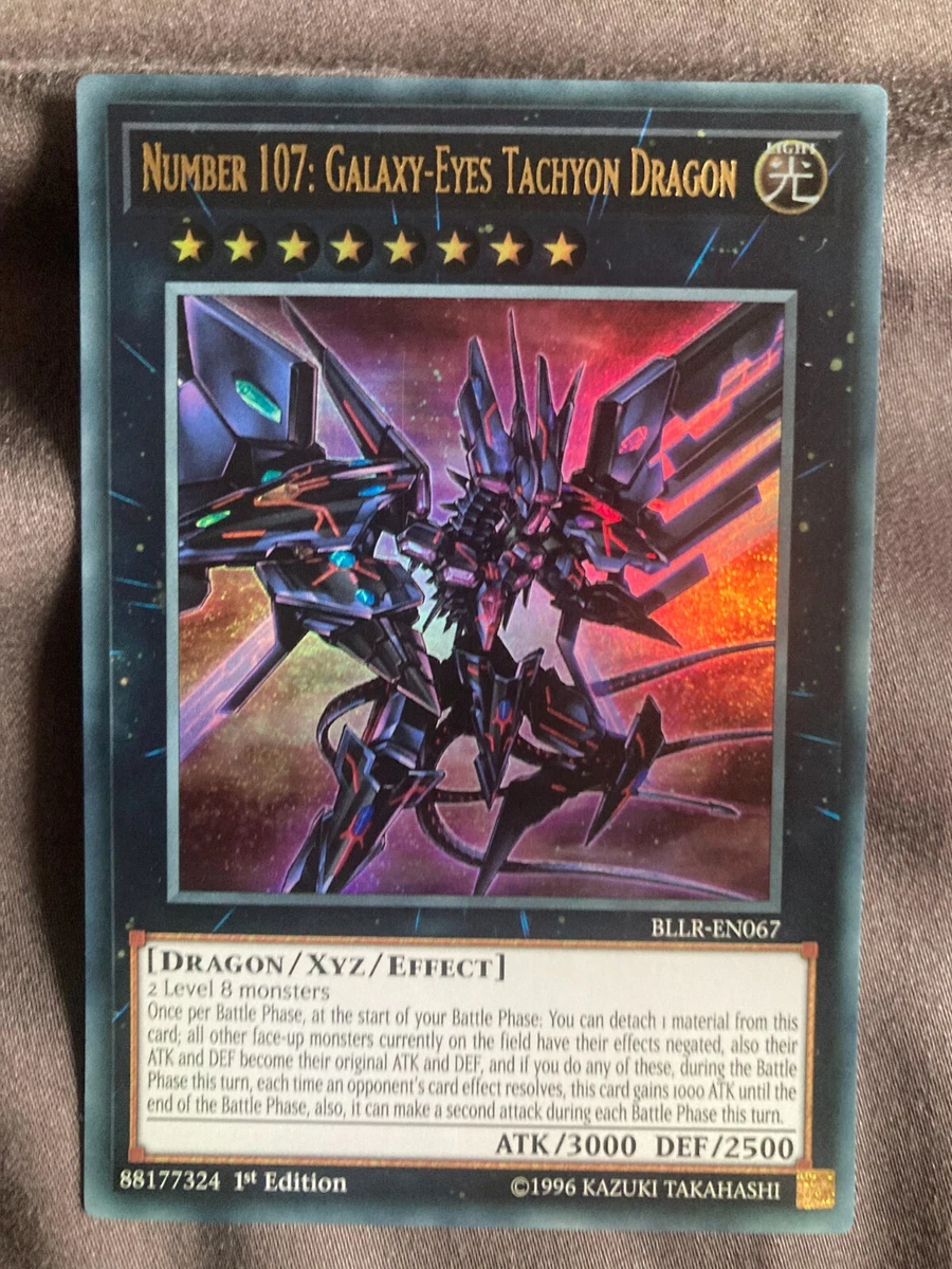 Number 107 Galaxy Eyes Tachyon Dragon