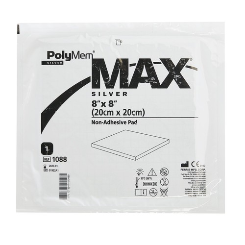 Polymem Max Silver Dressing 8x8 | eBay