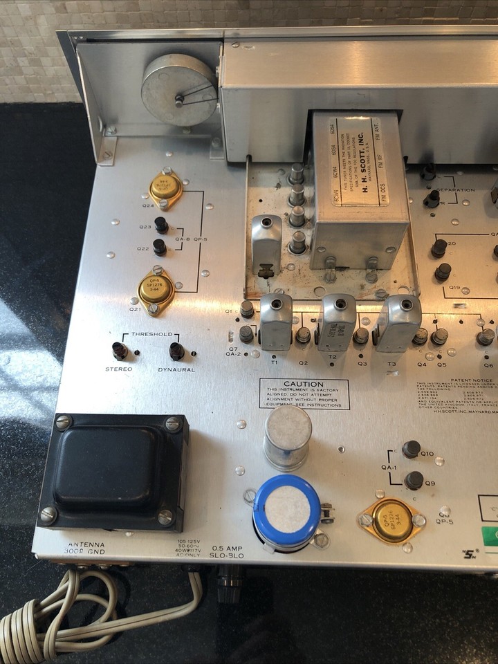 Scott Stereomaster 4312 4000 Series Transistor FM MPX Stereo Receiver ...